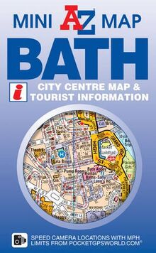 Bath Mini Map (A-Z Mini Map) von Geographers' A-Z Map Company