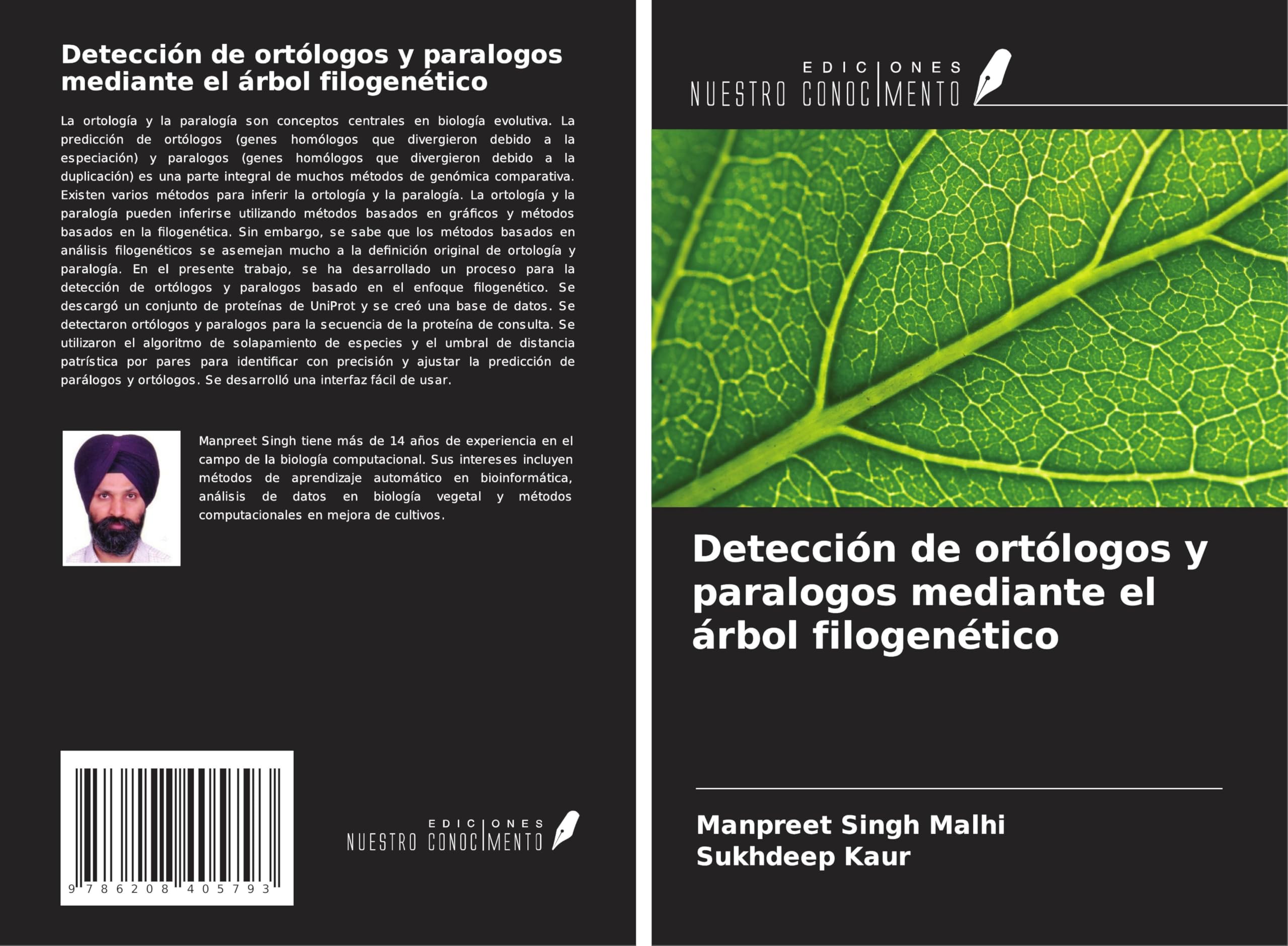 Detección de ortólogos y paralogos mediante el árbol filogenético von ...