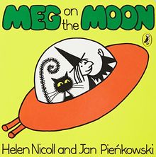 Meg on the Moon (Meg and Mog) von Helen Nicoll - Pappbilderbuch