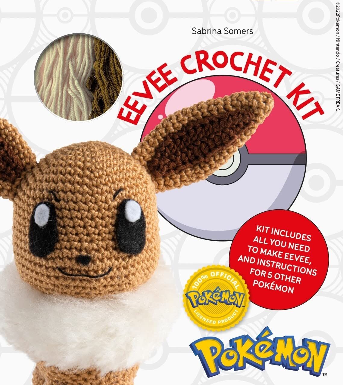 Pokémon Crochet Eevee Kit de Sabrina Somers - Relié