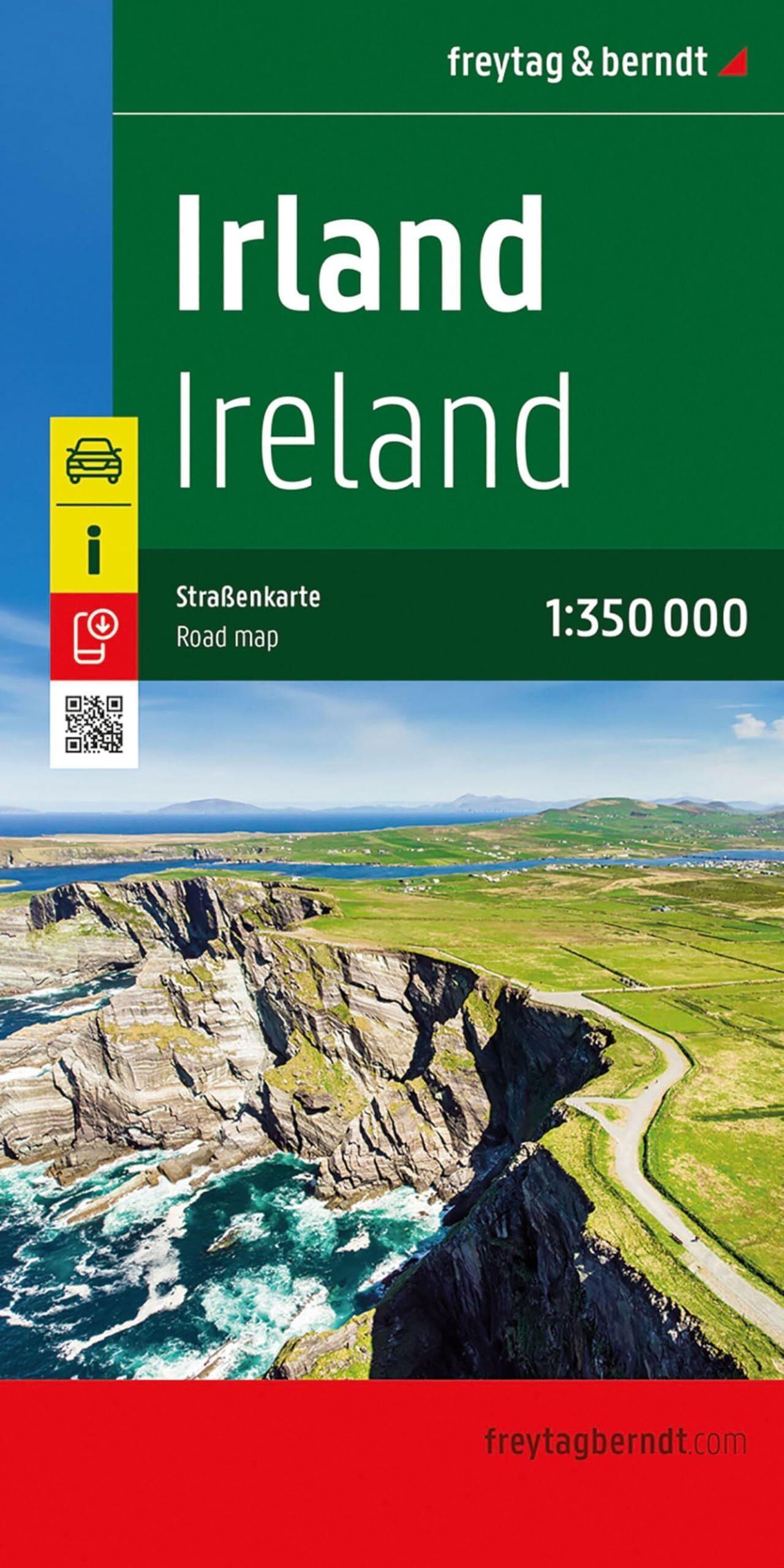 freytag & berndt Straßenkarte Irland 1:350.000 von unbekannt - map