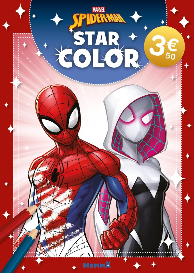 Marvel Spider-Man : Star Color (Spider-Man et Ghost-Spider) de non ...