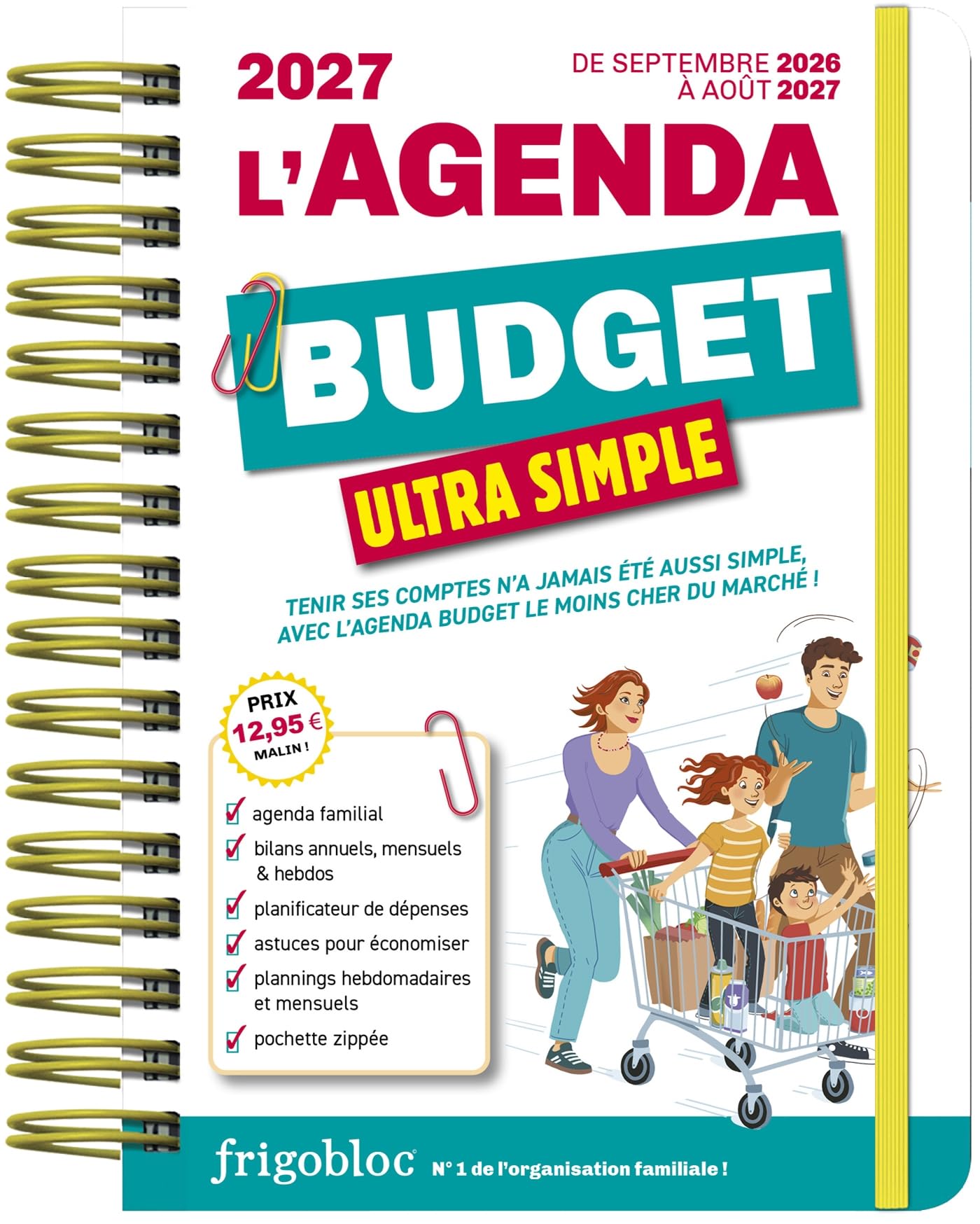 L'agenda 2027 ultra simple du budget ! : (de sept. 2026 à août 2027) von
