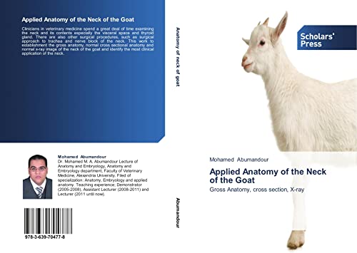 Applied Anatomy of the Neck of the Goat: Gross Anatomy, cross section ...