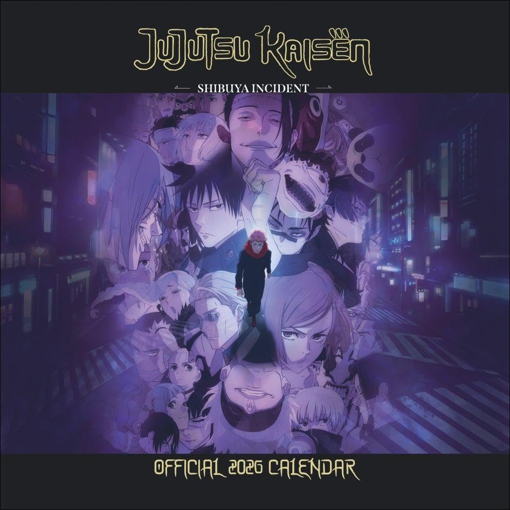 Jujutsu Kaisen Broschurkalender 2026: Perfekt für Fans der ...