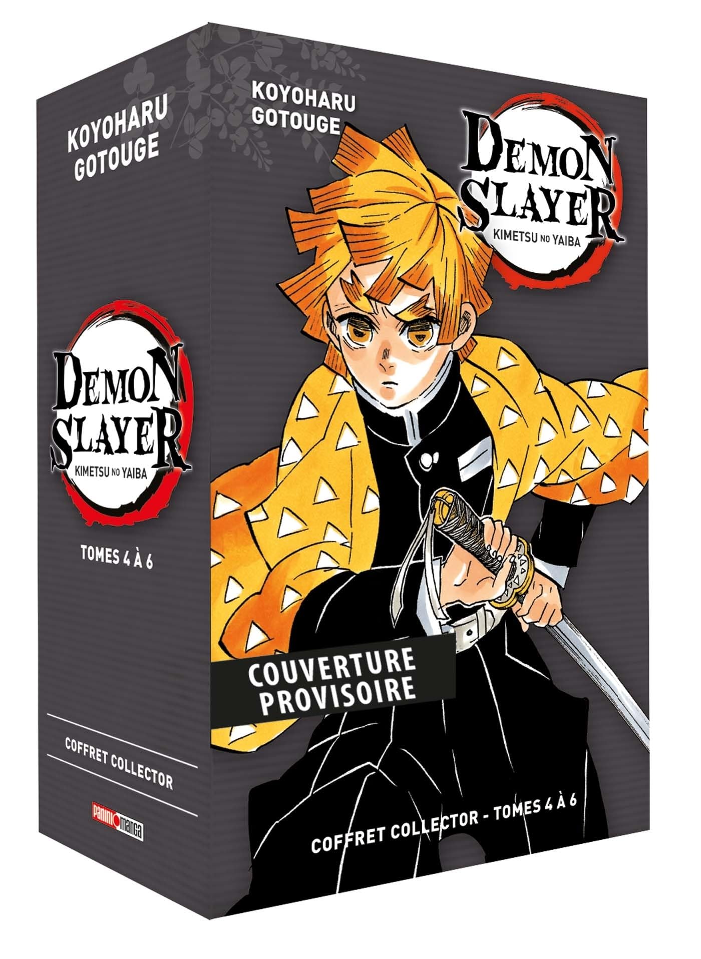 Demon slayer : Kimetsu no yaiba : coffret collector tomes 4 à 6 von ...
