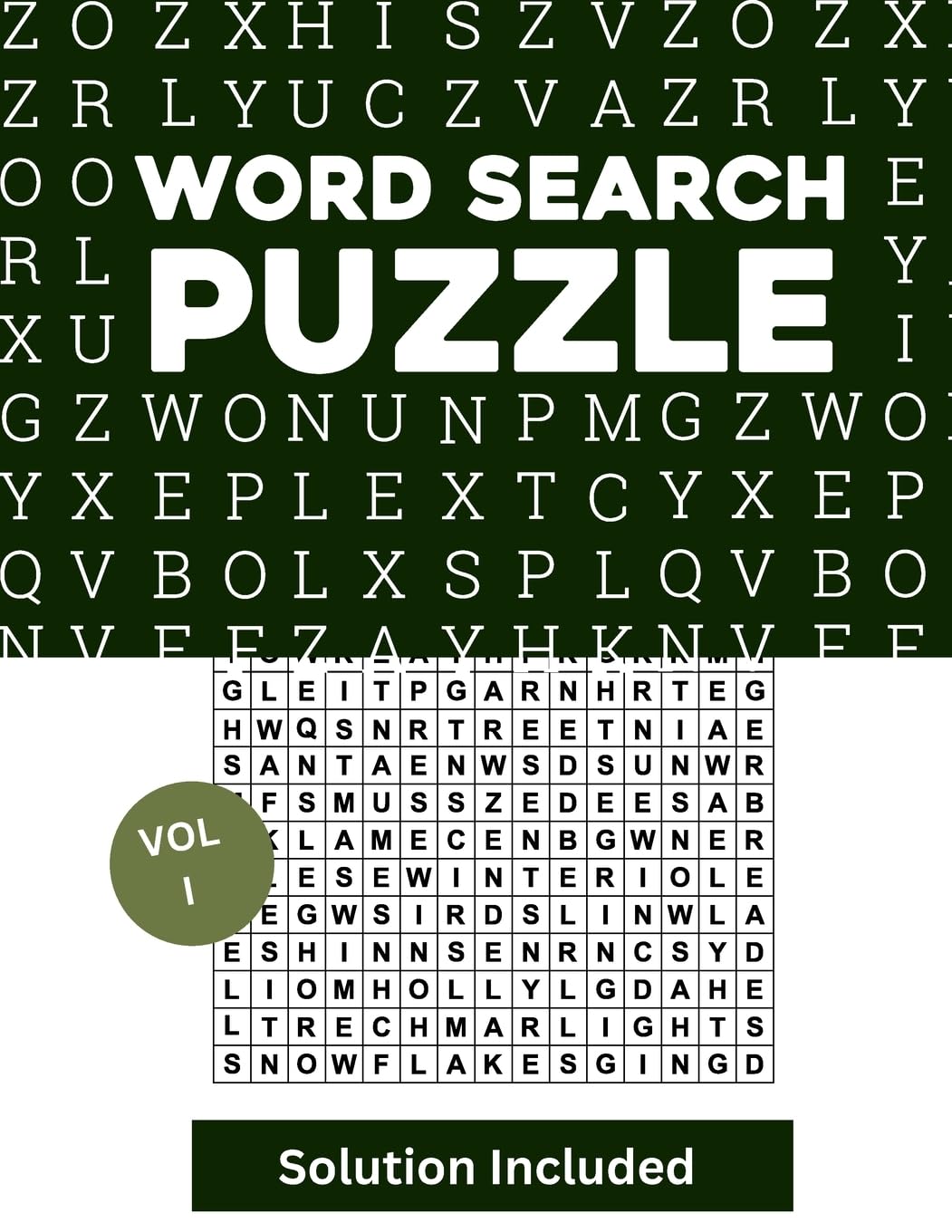 Word Search for Adults Large Print, Word Find Book: Word Search Puzzle ...