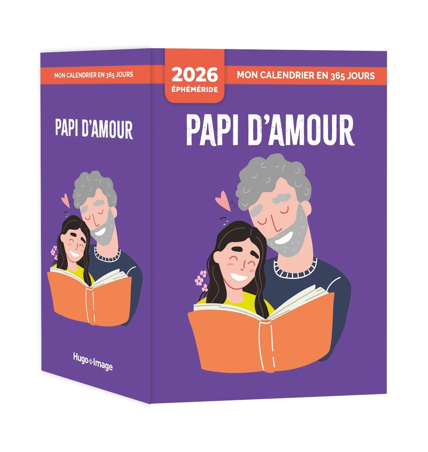 Mon calendrier 2026 : Papi d'amour de