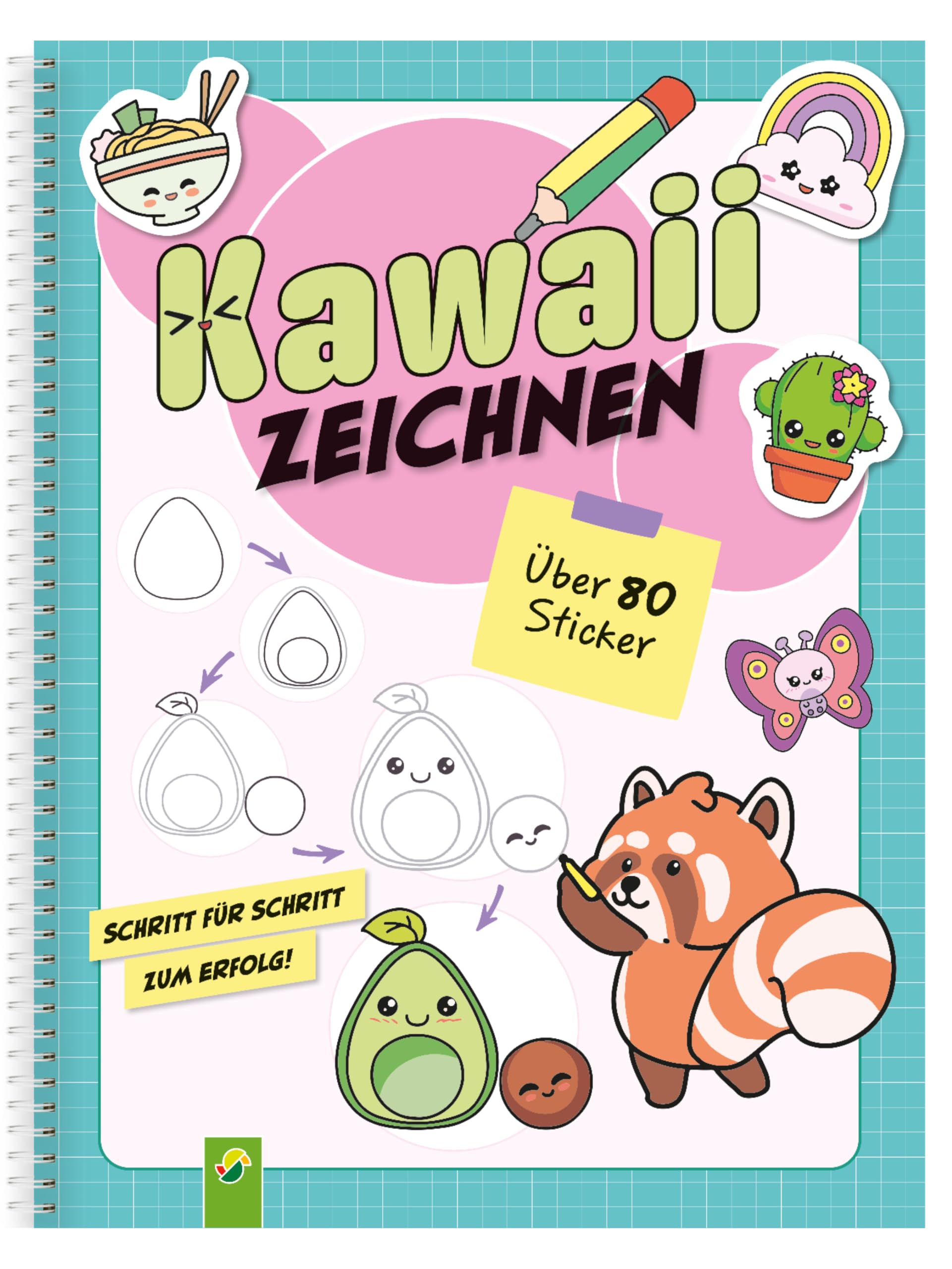 Kawaii zeichnen: Kawaii-Motive Zeichnen lernen. Schritt für Schritt ...