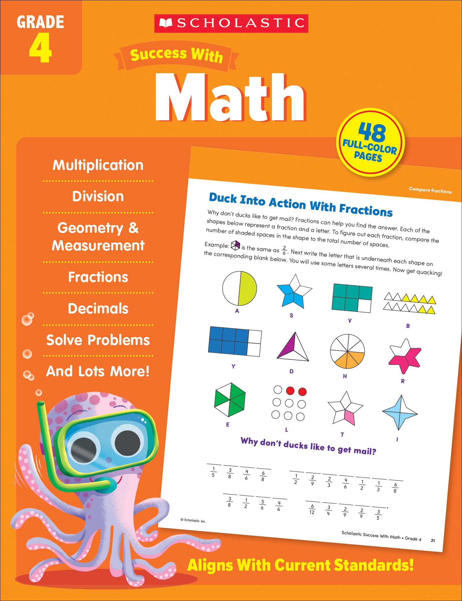 Scholastic Success with Math Grade 4 Workbook von Scholastic Teaching ...