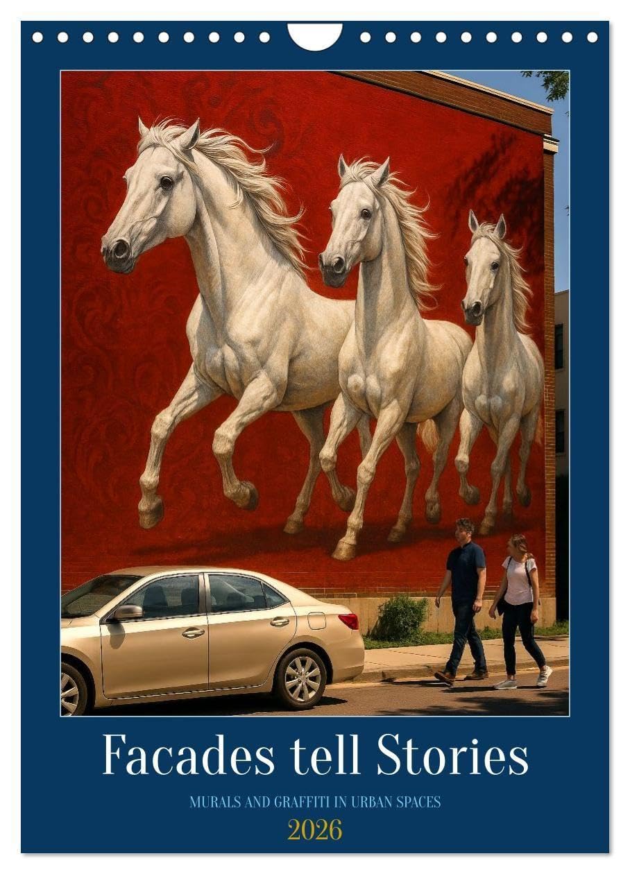 Facades tell Stories (Wall Calendar 2026 DIN A4 portrait), CALVENDO 12 ...