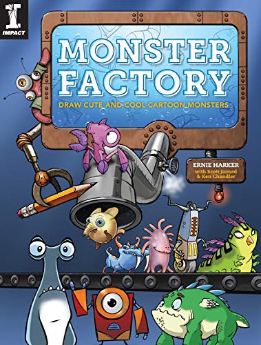 Monster Factory: Draw Cute and Cool Cartoon Monsters von Ernie Harker ...