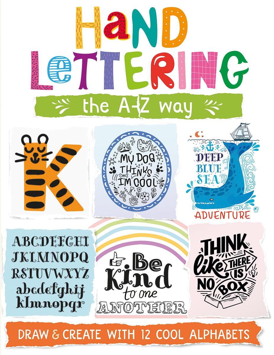 Hand Lettering the A-Z Way von Elizabeth Golding - Taschenbuch