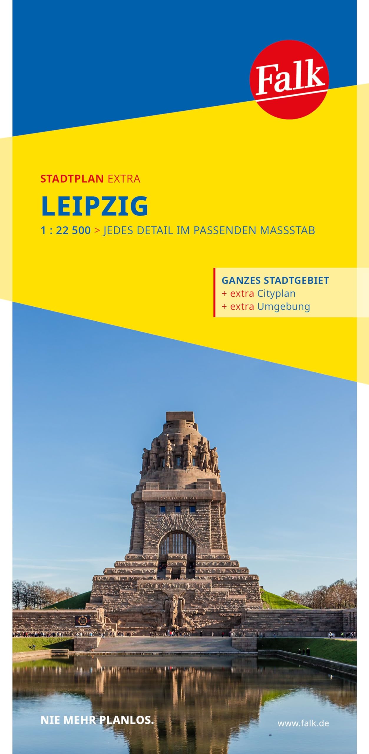Falk Stadtplan Extra Leipzig 1:22.500: mit Ortsteilen von Markkleeberg ...