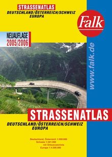 FALK STRASSENATLAS DEUTSCHLAND/ÖSTERREICH/SCHWEIZ/EUROPA 2... | Livre ...