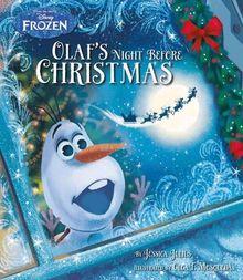 DISNEY FROZEN OLAFS Night Before Christmas Picture Book de... | Livre ...