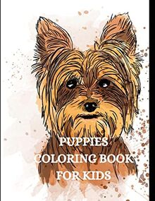 Dog Coloring Book for Kids: Dog Coloring Book, Gorgeous Dog Lover ...