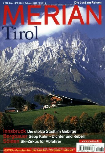 MERIAN Tirol (MERIAN Hefte) von unbekannt - Taschenbuch