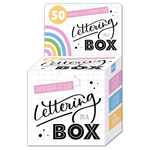 Lettering in a Box - 50 schnelle Letteringtipps - ziehen lachen lettern ...