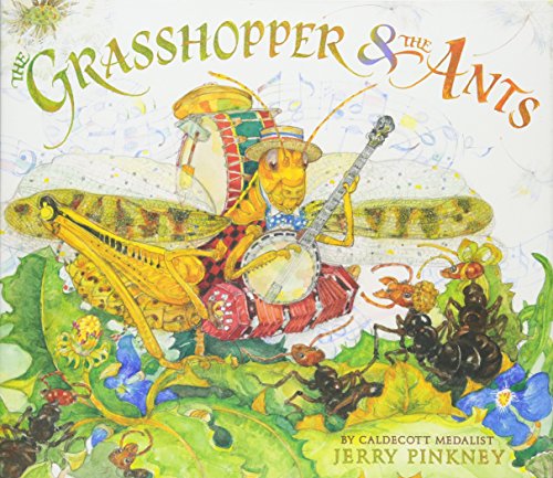 The Grasshopper & the Ants von Jerry Pinkney - Gebundene Ausgabe