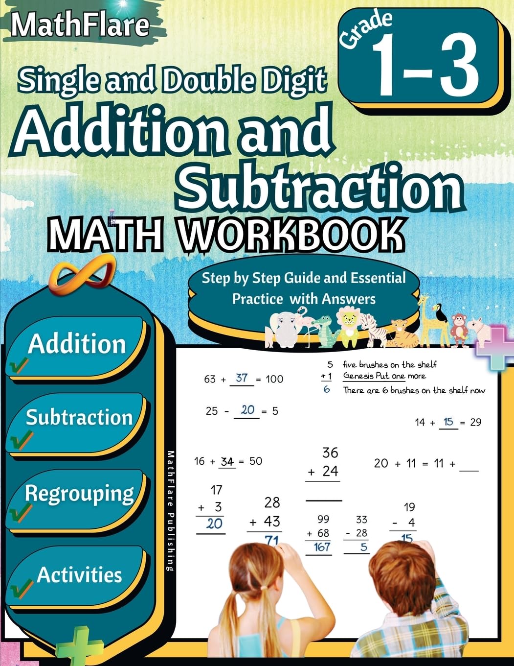 Addition and Subtraction Math Workbook 1st to 3rd Grade: Addition and ...