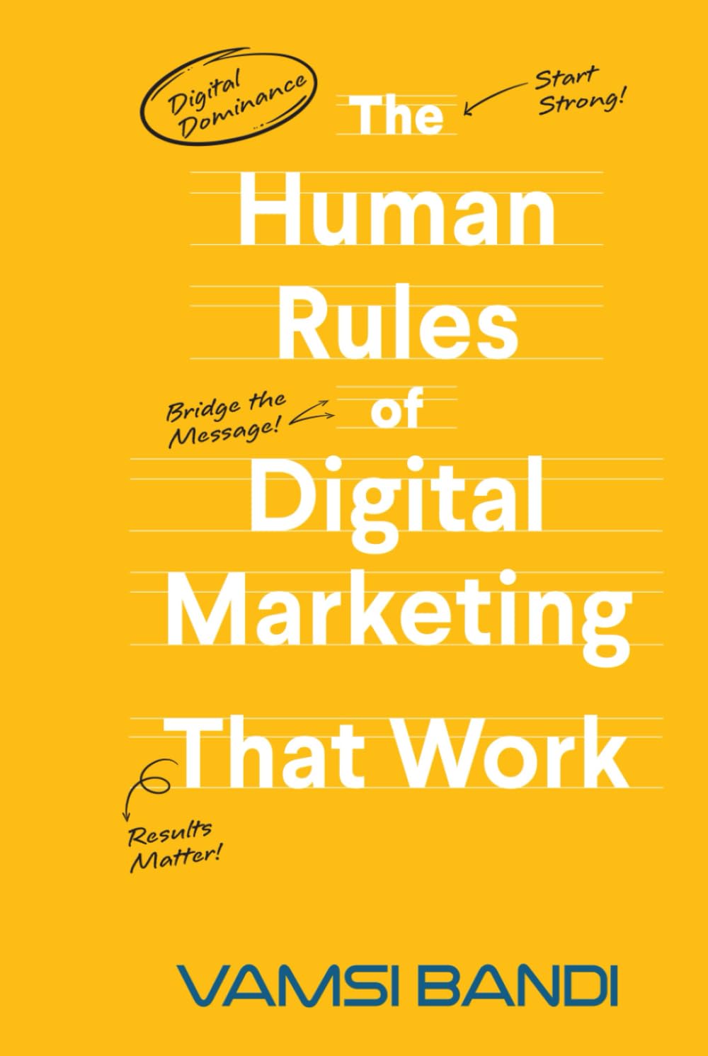 The Human Rules of Digital Marketing that Work von Vamsi Bandi - hardcover