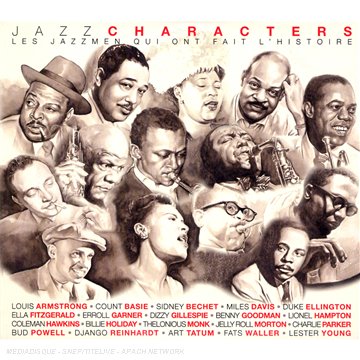 Jazz Characters de Jazz Characters-les Jazzmen