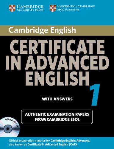 Cambridge Certificate in Advanced English 1 for Updated Exam: Official ...