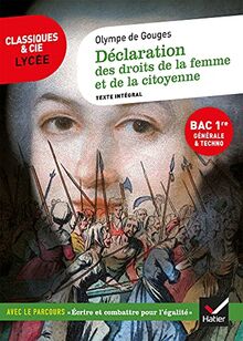 Déclaration des droits de la femme et de la citoyenne (1791) : texte ...
