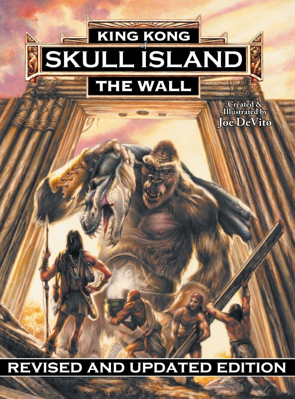 King Kong of Skull Island: The Wall von Joe Devito - hardcover