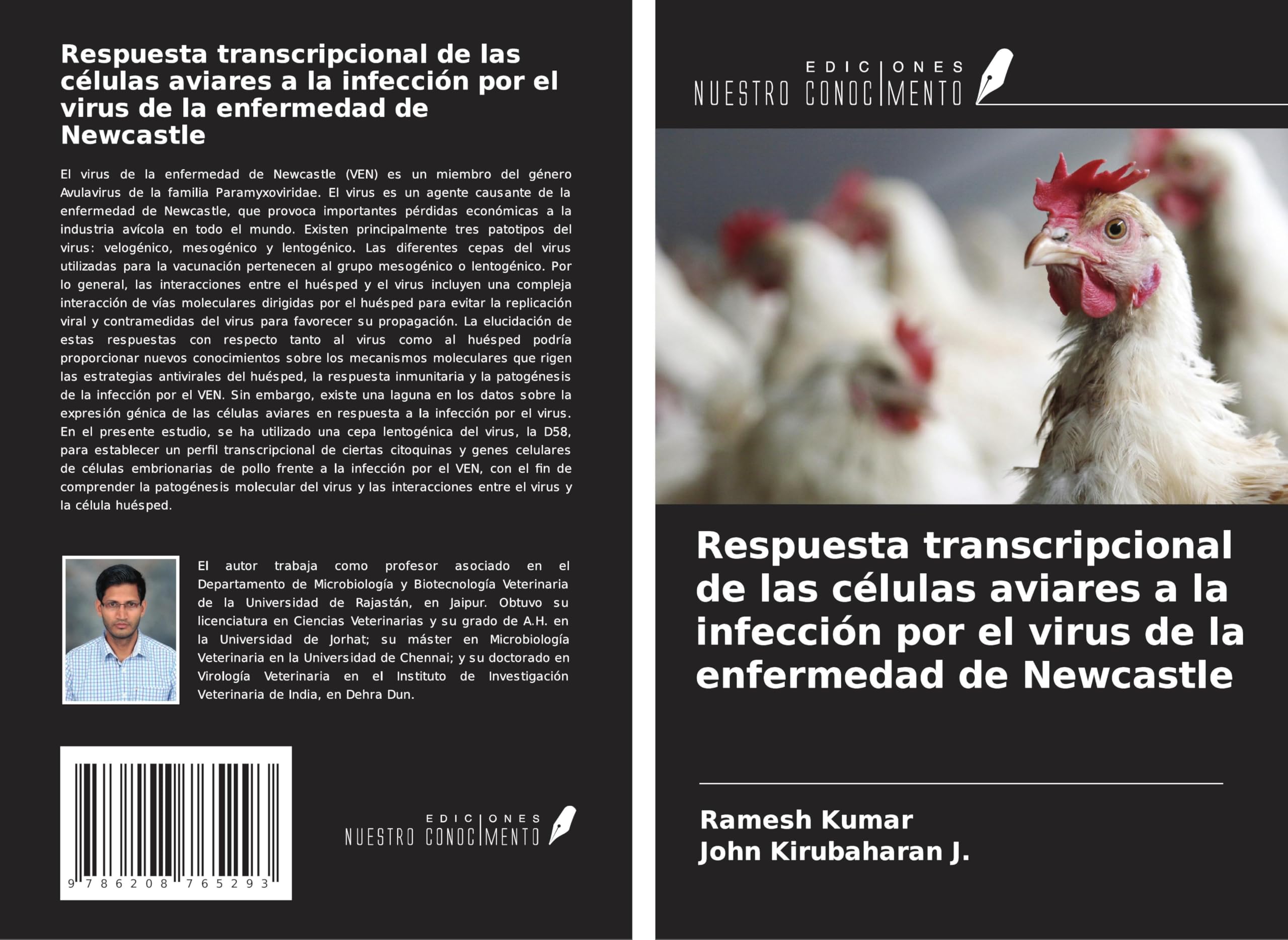 Respuesta transcripcional de las células aviares a la infección por el ...