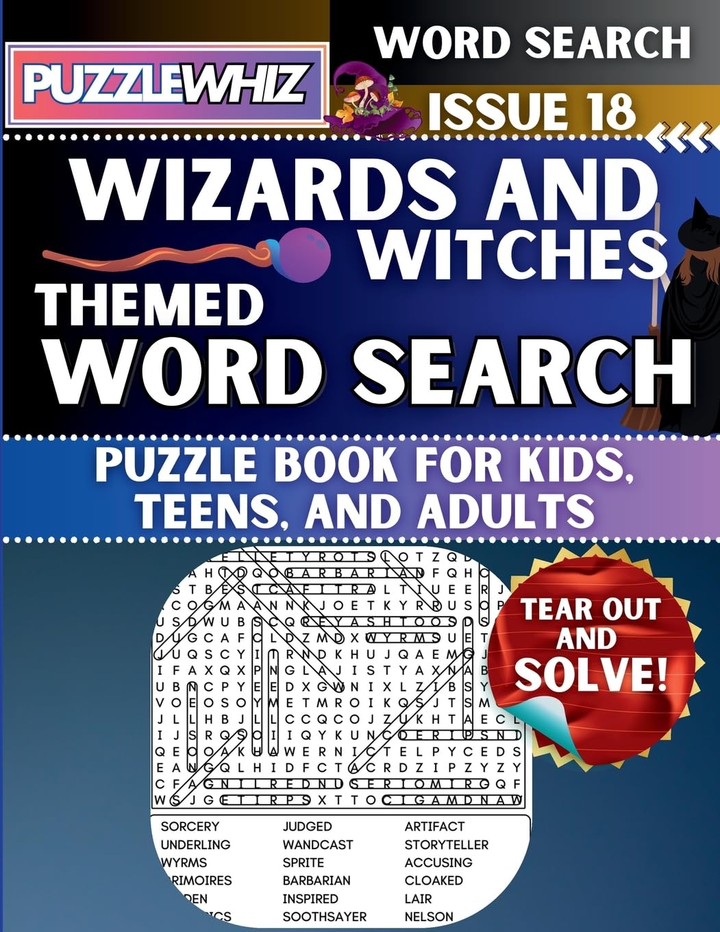 Wizards and Witches - Themed Word Search - Fun & Educational Puzzles ...