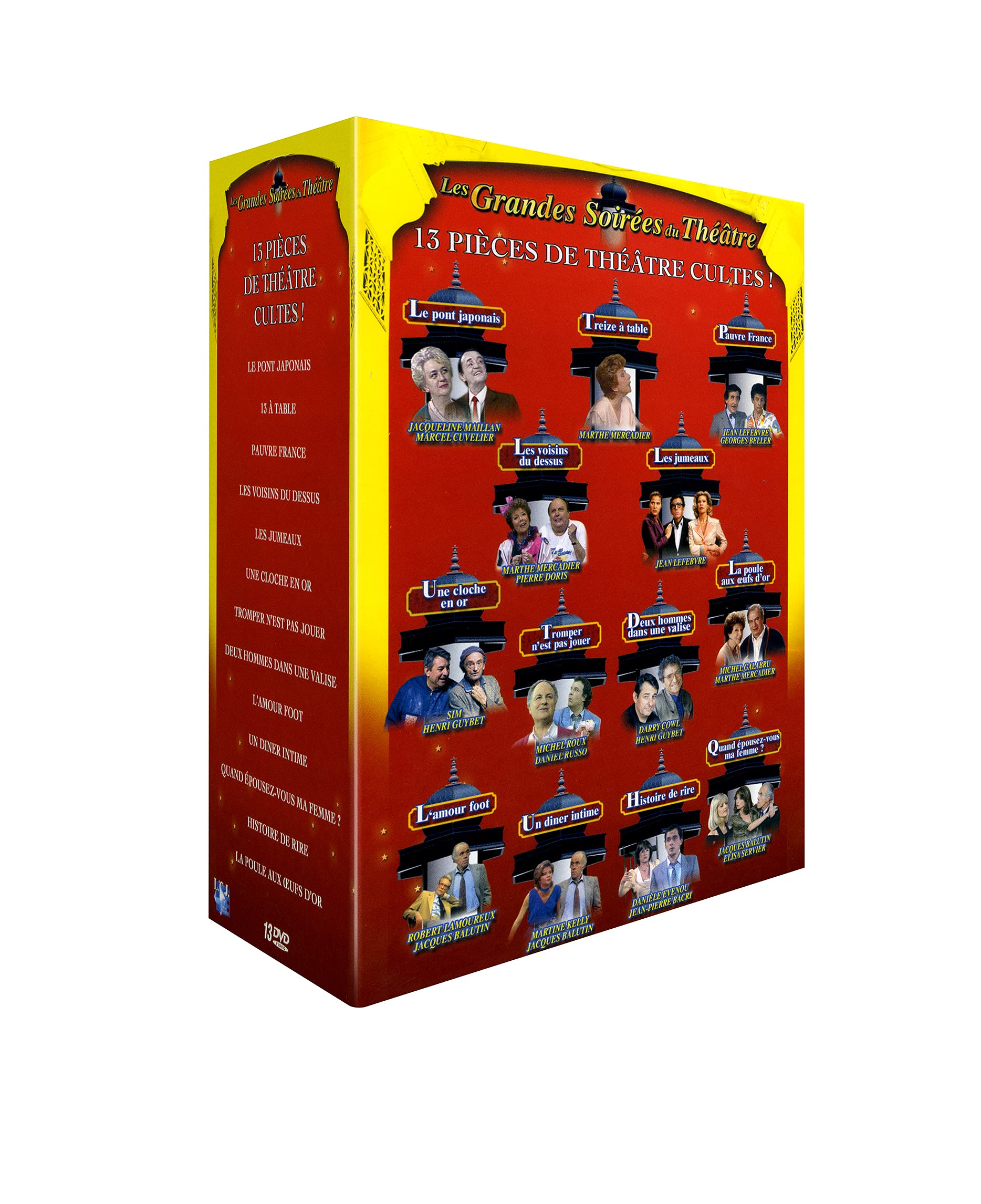 Les grandes soirées du théâtre - coffret [FR Import] de non renseigné ...