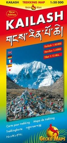 Kailash Trekking: Trekking Map Kailash 1:50000, Darchen 1:4000, Tibet 1 ...