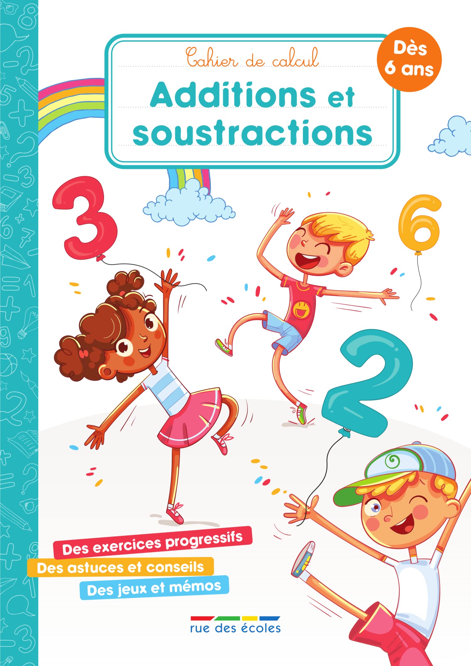 Additions et soustractions : cahier de calcul de non renseigné