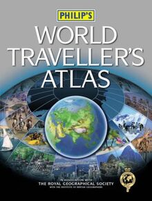 PHILIPS WORLD TRAVELLERS Atlas (World Atlas) de Philips | Livre | état ...