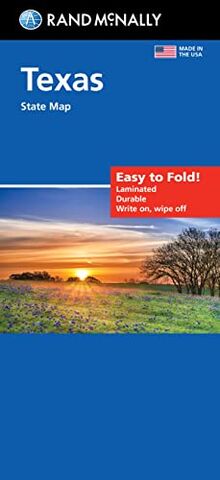 Rand McNally Easy to Fold: Texas State Laminated Map von Rand McNally
