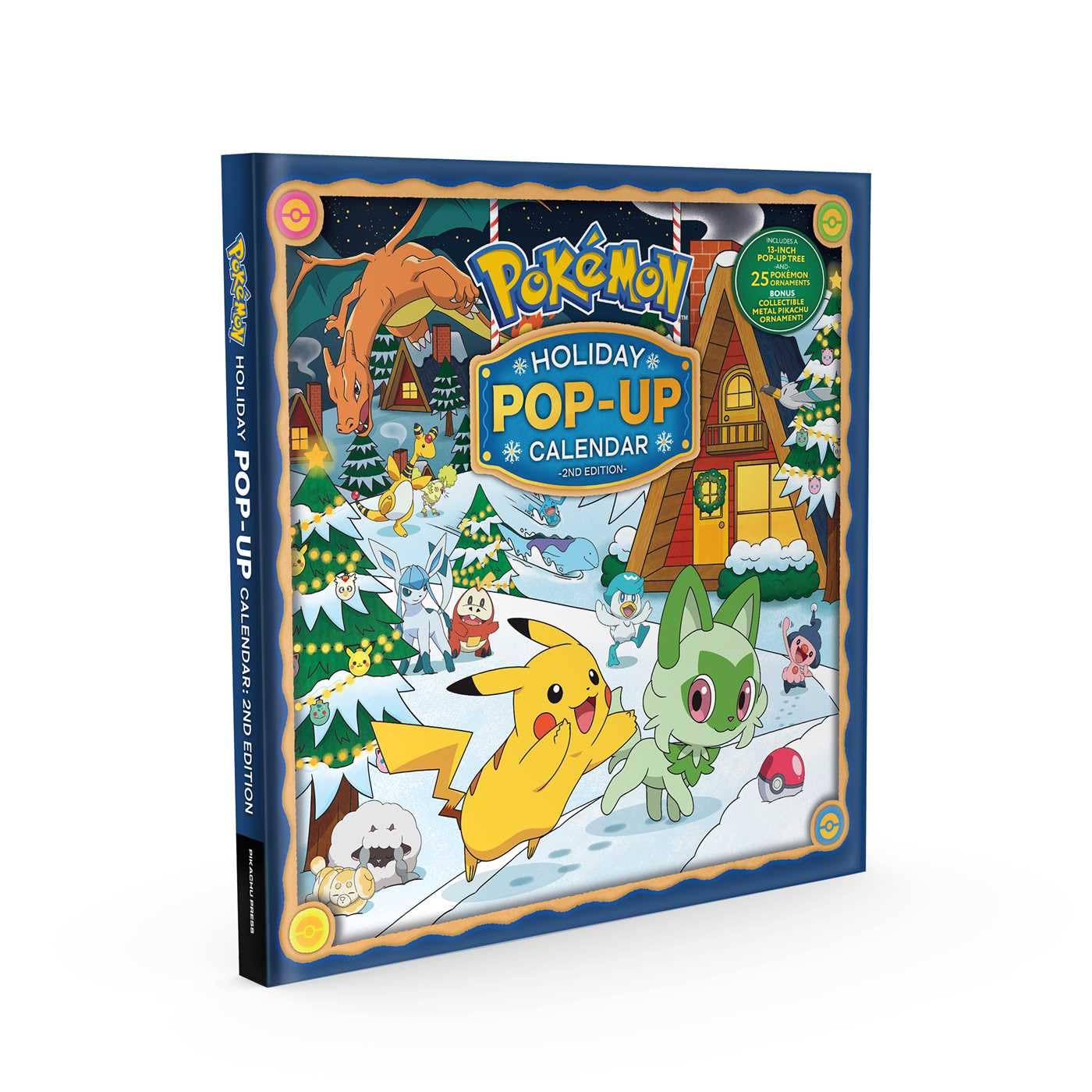 Pokémon Holiday Advent Pop-Up Tree Calendar: Come join Pikachu and its ...