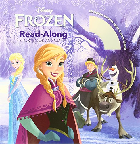 Frozen Read-Along Storybook and CD de Disney Book Group - Poche