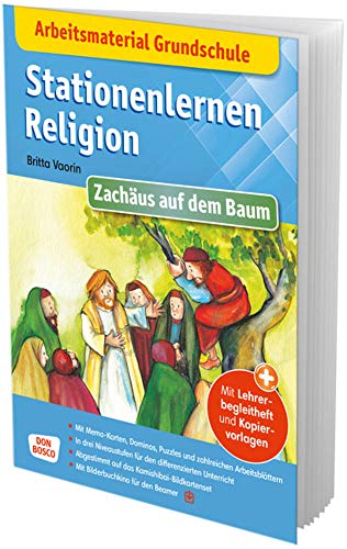 Arbeitsmaterial Grundschule. Stationenlernen Religion: Zachäus auf dem ...