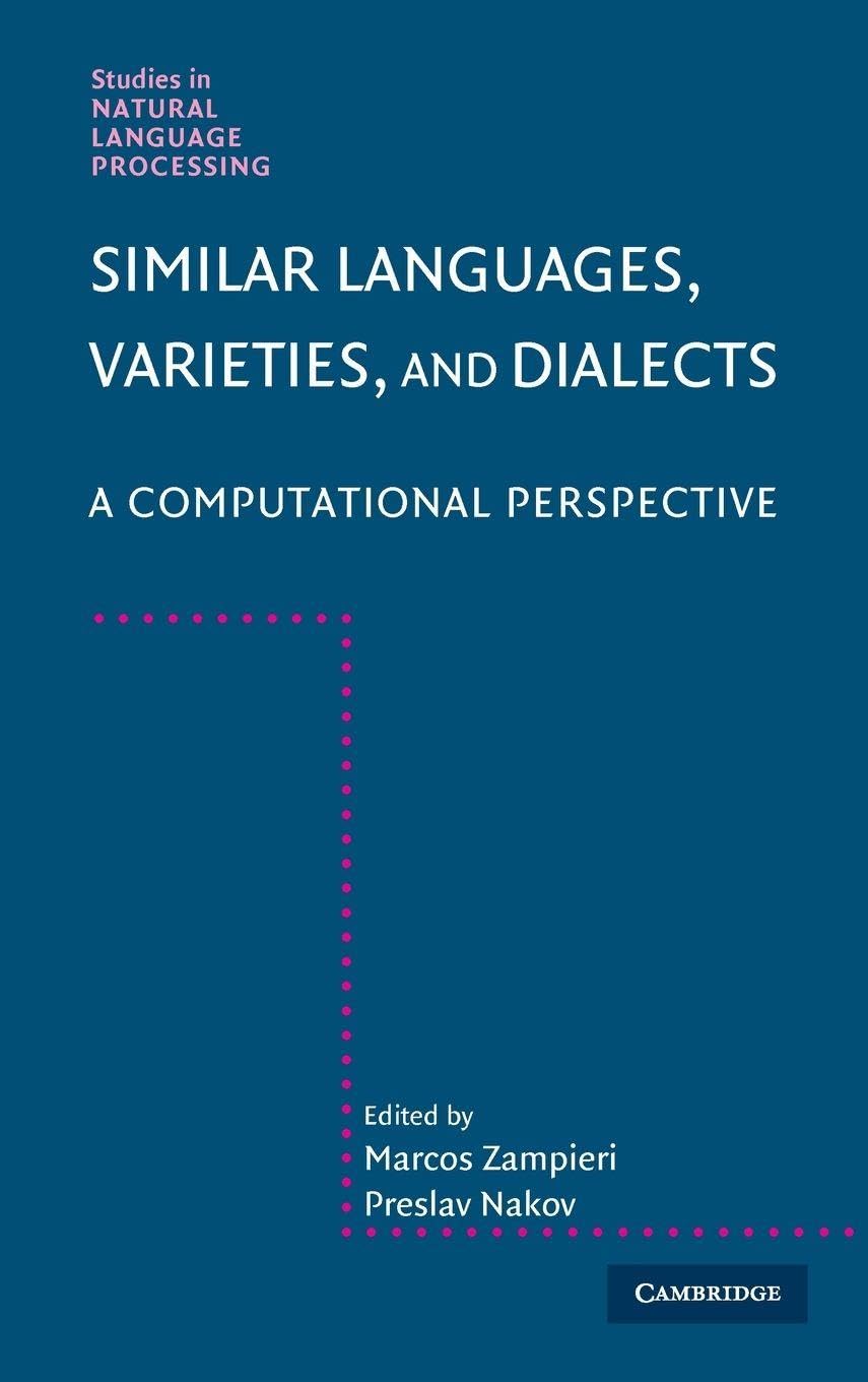Similar Languages, Varieties, and Dialects von unbekannt - Gebundene ...