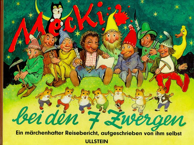 Mecki bei den sieben Zwergen von Wilhelm Petersen - Gebundene Ausgabe