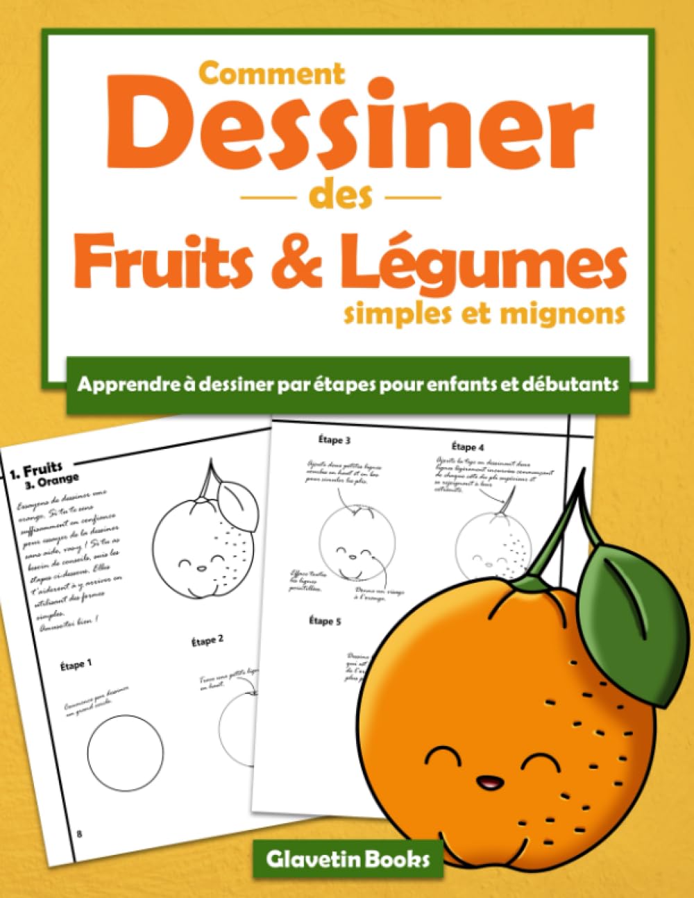Comment Dessiner des Fruits & Légumes simples et mignons: Apprendre à ...