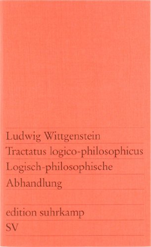 Tractatus logico-philosophicus: Logisch-philosophische Abhandlung ...