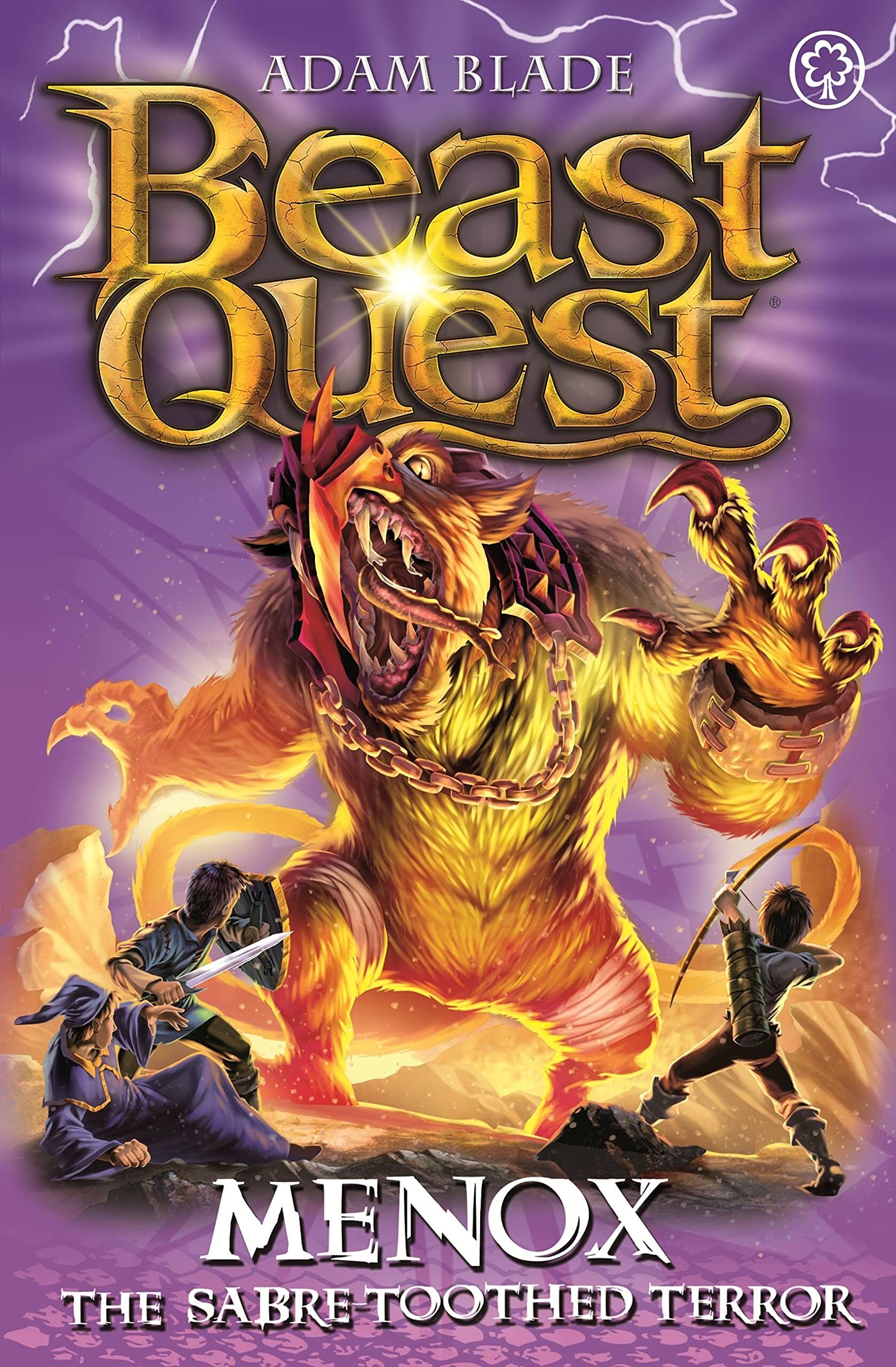 Beast Quest: Menox the Sabre-Toothed Terror von Adam Blade - Taschenbuch