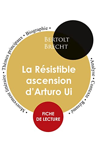 Fiche de lecture La Résistible ascension d'Arturo Ui (Etude intégrale ...