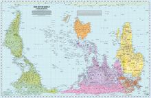 Peters Map of the World: South-Orientated and Pacific-Centered von Arno ...