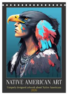 Native American Art (Desk Calendar 2026 DIN A5 portrait), CALVENDO 12 ...