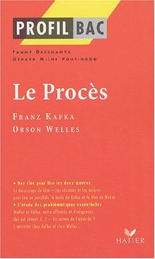 LE PROCÈS : Franz Kafka (1925), Orson Welles (1963)... | Livre | état ...
