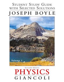 Student Study Guide and Selected Solutions Manual for Physics ...